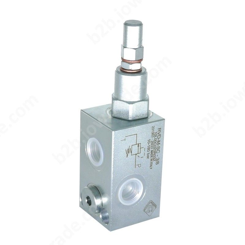 RVD-M-SC 3/8 (10-180bar) DIRECT ACTING RELIEF VALVE - B2B IOW TRADE