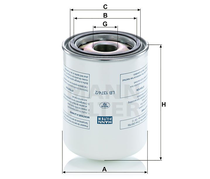 LB 1374/2 SEPARATOR MANN FILTER - B2B IOW TRADE