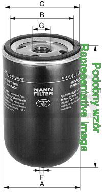 WK 9165 X FUEL FILTER MANN FILTER - B2B IOW TRADE